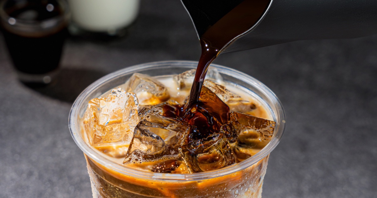 This coffee shop is offering a Buy 1, Take 1 iced coffee promo on Feb ...
