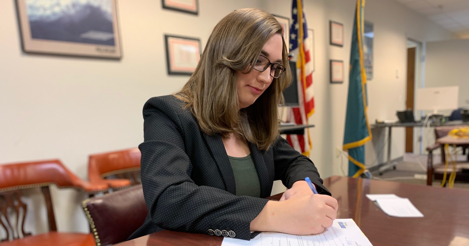 Get to know Sarah McBride—the first openly transgender state senator in ...