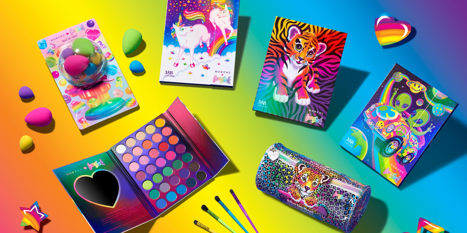 Morphe brings us back to the ’90s as they release Lisa Frank makeup ...