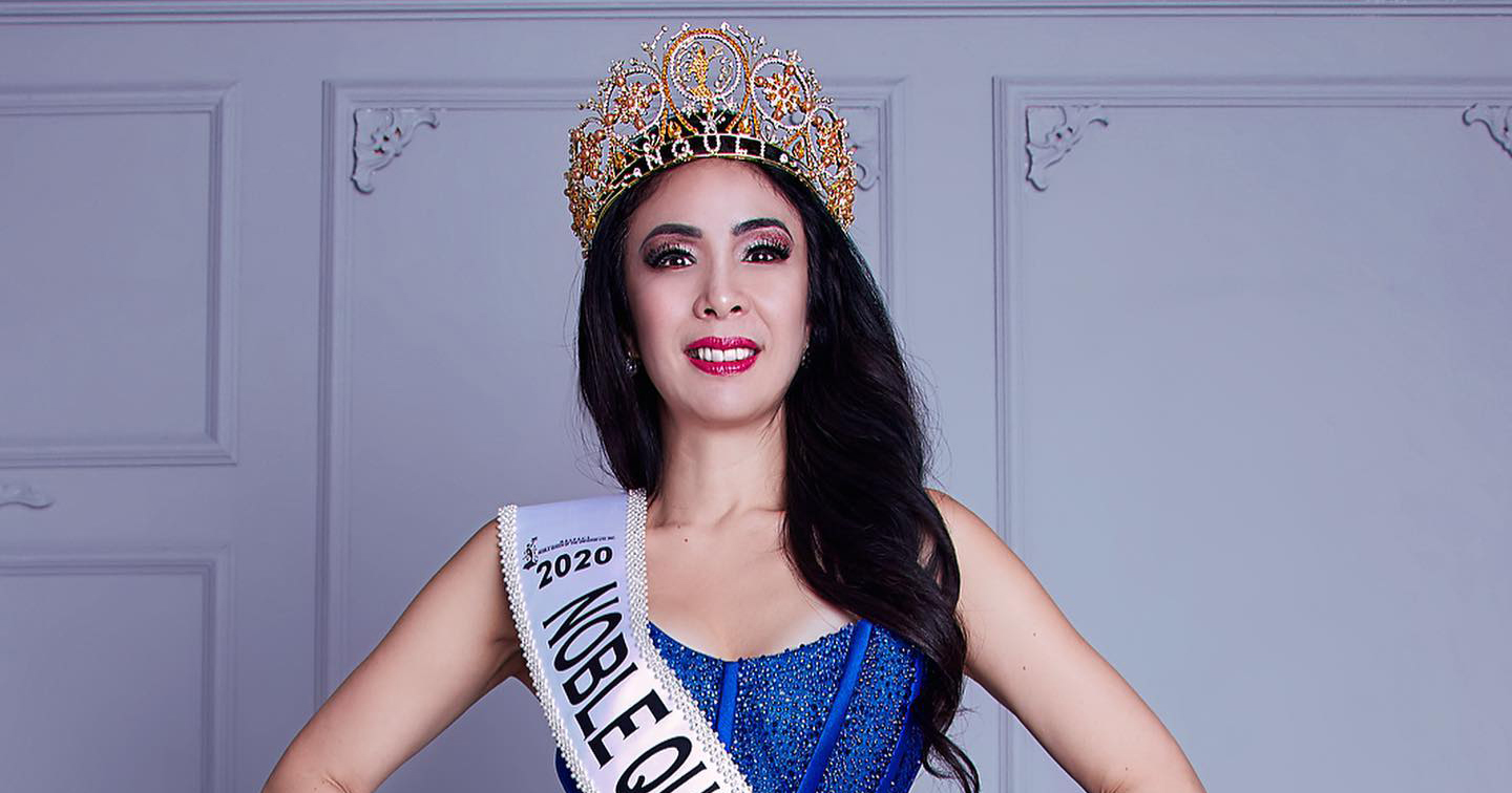 Actress Giselle Sanchez is crowned Noble Queen of the Universe ...