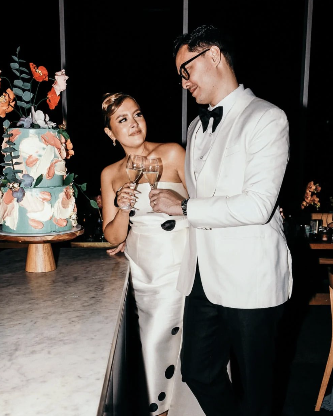 Museum wedding, handwritten gowns, 'Sabrina'-inspired dress—all the ...