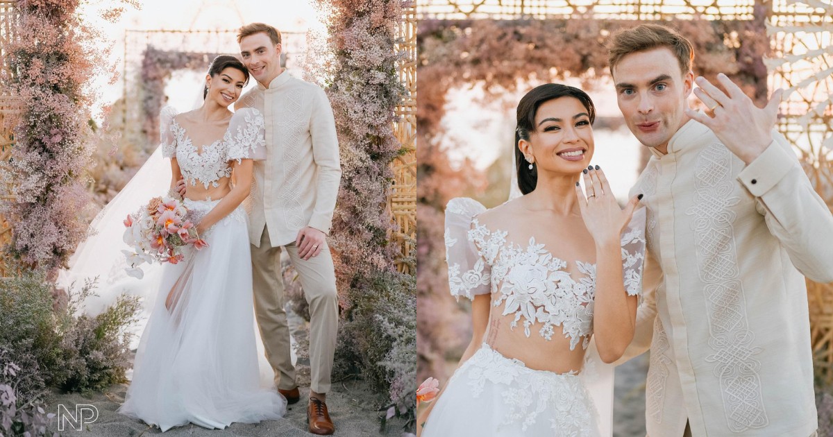 Kapuso actress Glaiza De Castro and husband David Rainey marry anew in ...