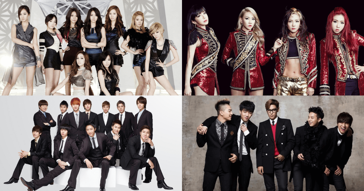 From 2NE1 to SNSD, here are some of the biggest groups of K-pop’s 2nd ...