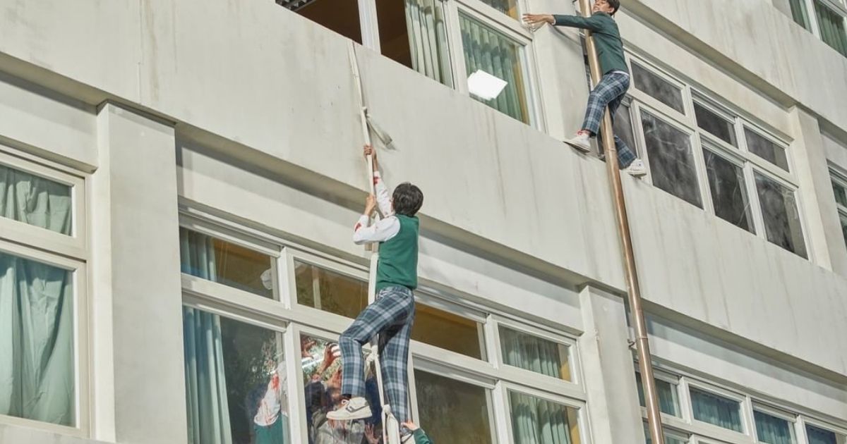 The fictional Hyosan High School from ‘All of Us Are Dead’ was built ...