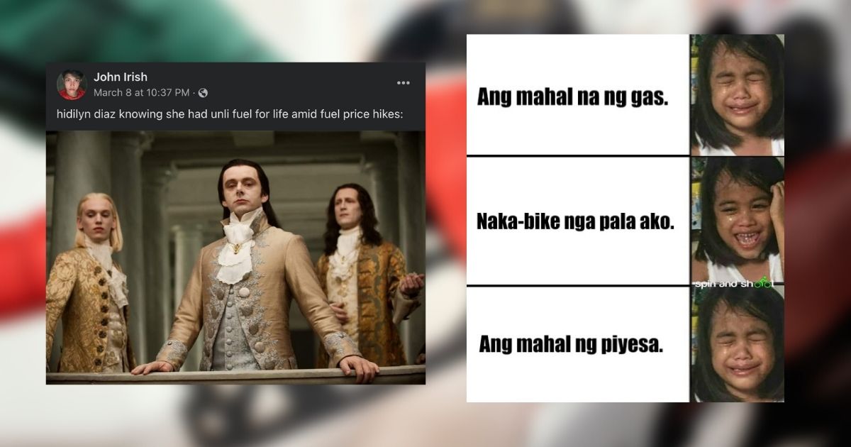 Celebs, Pinoy netizens cope with oil price hikes through hilarious ...