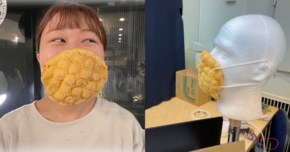 Japanese lab creates the ‘Mask Pan’—an edible face mask made out of ...