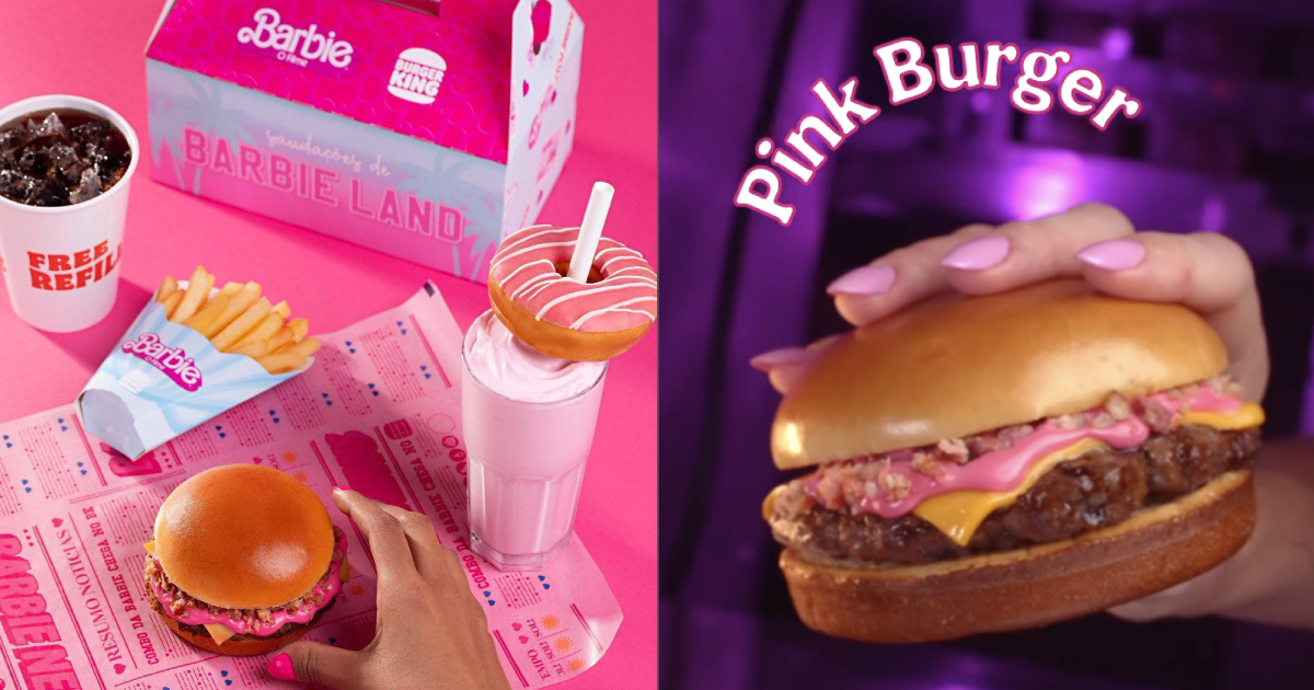 Burger King Brazil launches Barbie 'Pink Burger’ ahead of movie’s ...