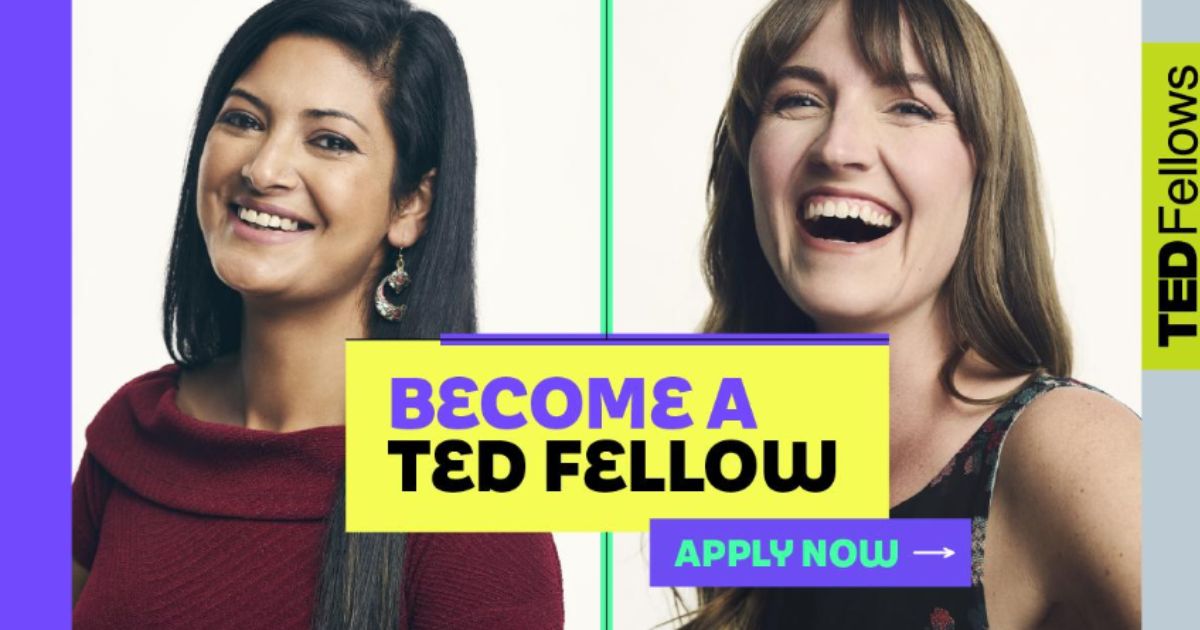 Want to host your own TED Talk? You can apply to become a TED Fellow ...