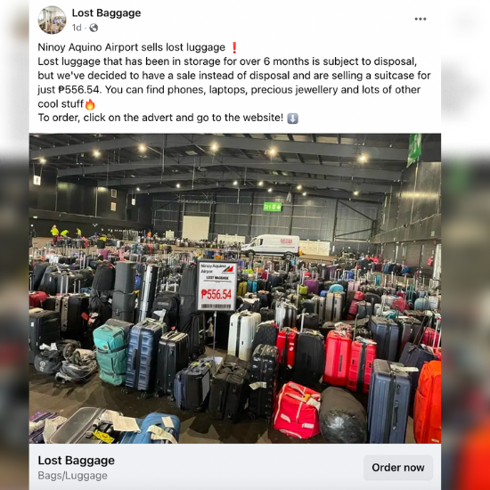 MIAA warns against fake online accounts selling 'lost' luggage with ...