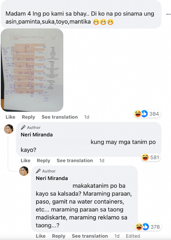 We tried Neri Miranda's suggested P1,000 weekly 'palengke list'—here's ...