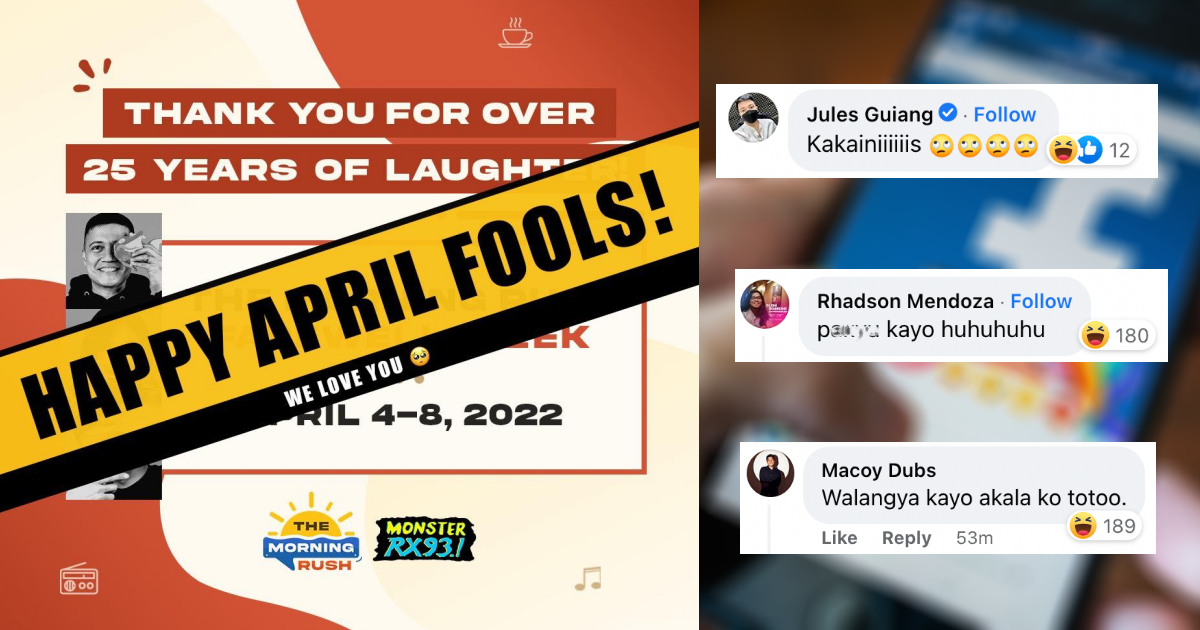 Issa prank! 'The Morning Rush' goodbye announcement an April Fool's ...