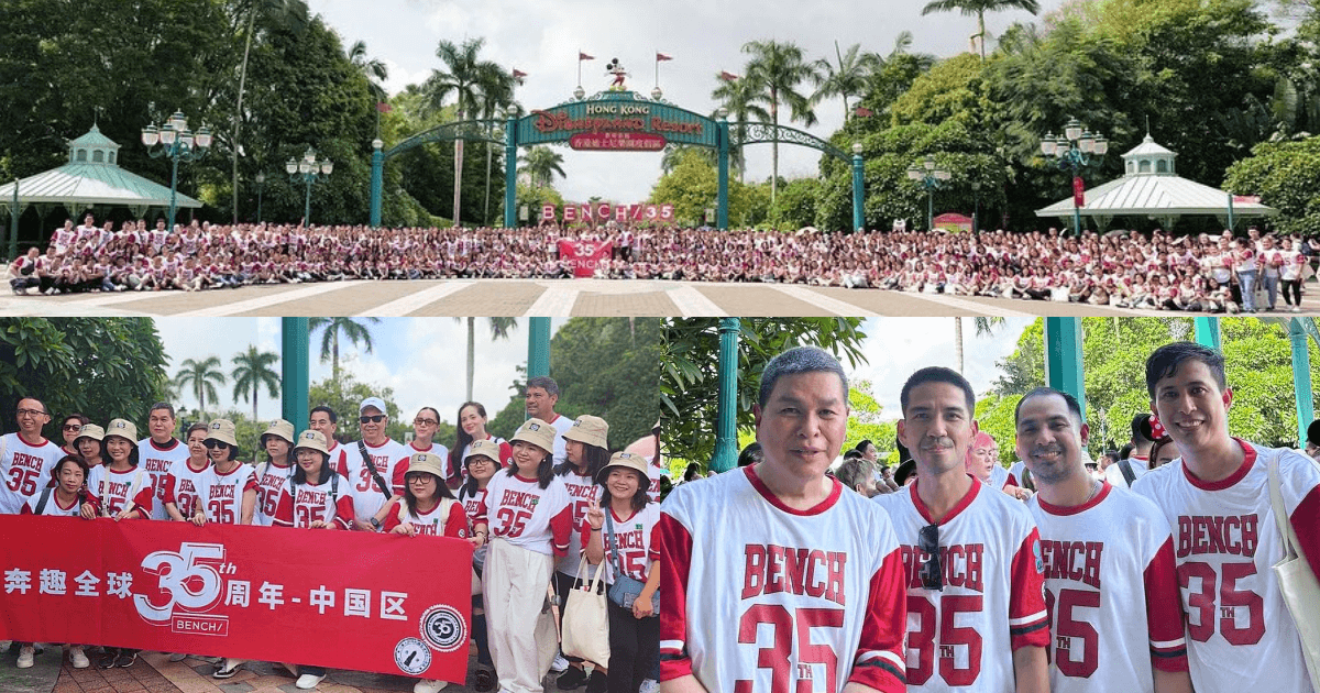 Bench founder takes 475 employees to Hong Kong Disneyland • PhilSTAR Life