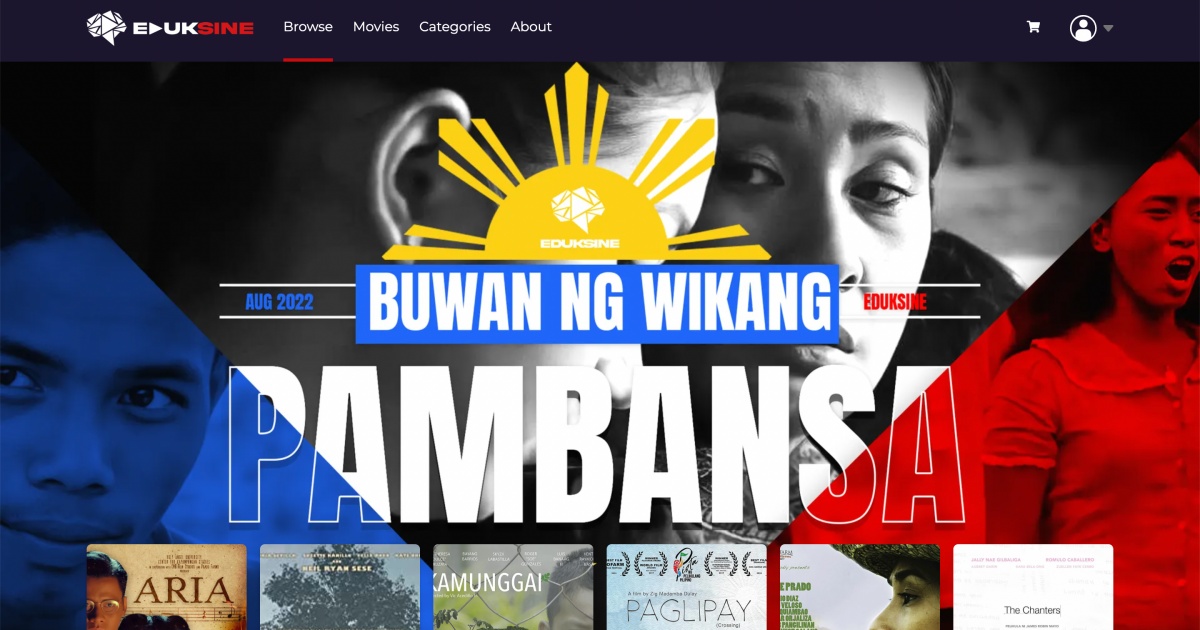 EdukSine, the first and only Filipino indie movie streaming platform ...