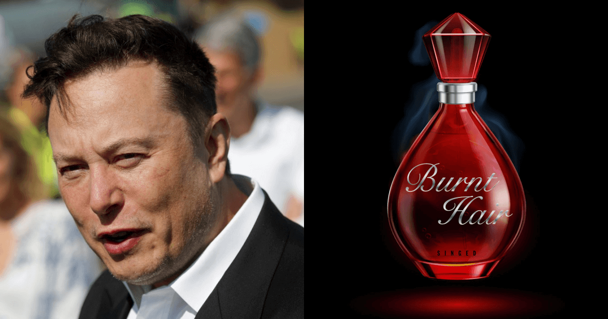 Elon Musk says he launched new P6,000 perfume 'Burnt Hair' to 'buy ...