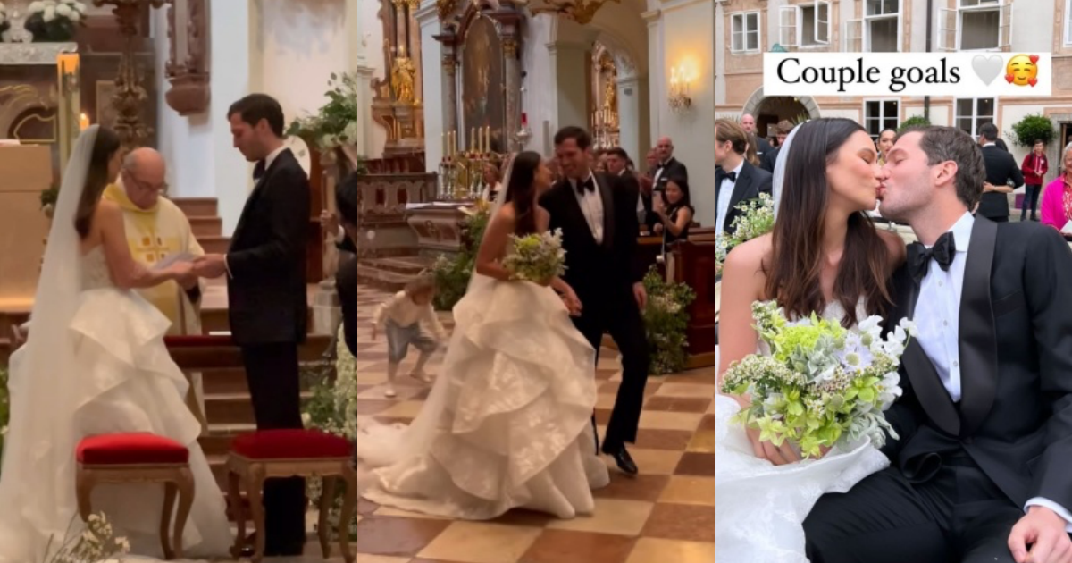 LOOK: After Palawan civil wedding, Jess Wilson marries Moritz Gastl in ...