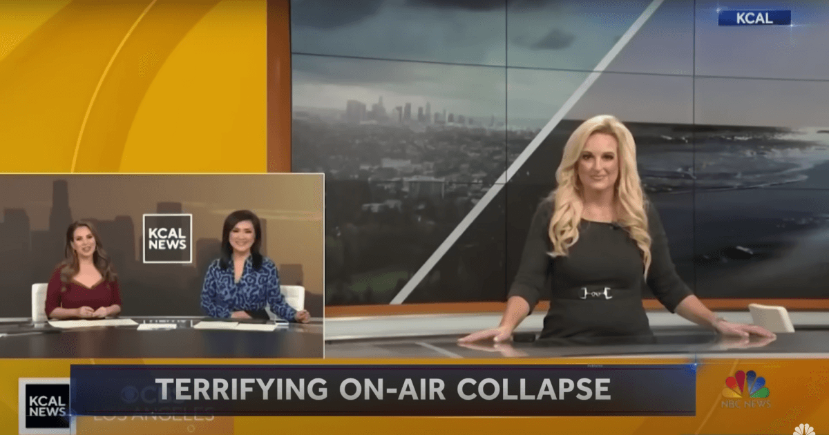 Los Angeles reporter passes out on live TV • PhilSTAR Life