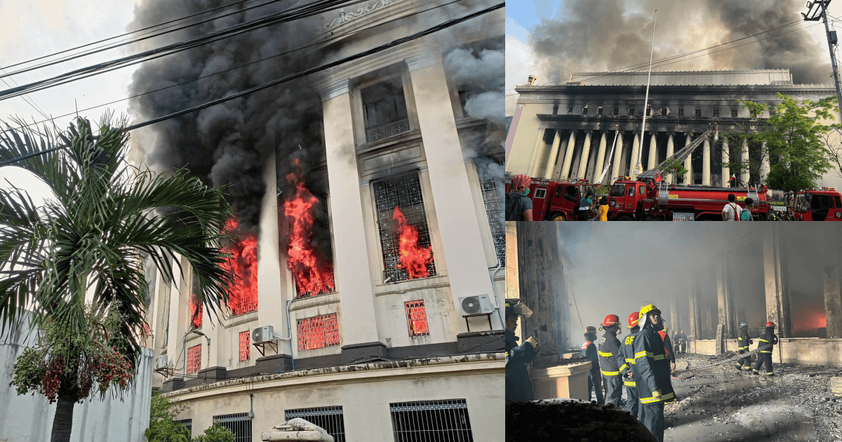 Manila Central Post Office catches fire; already 'under control' after ...