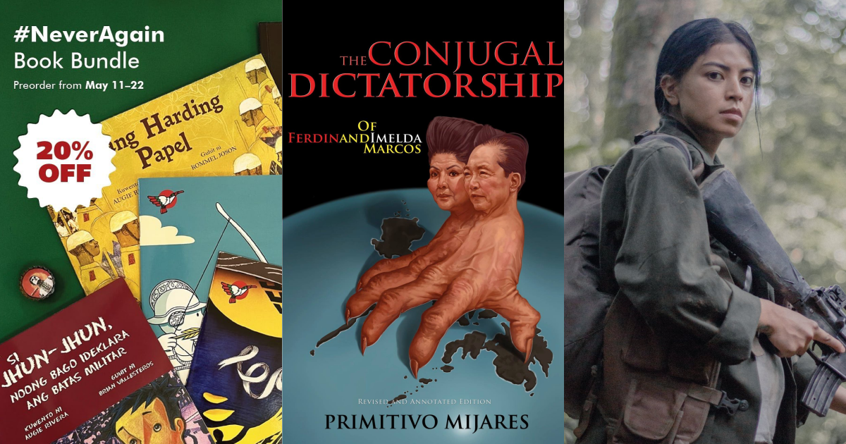Martial law books go on sale, 'Liway' director gives free copy of film ...