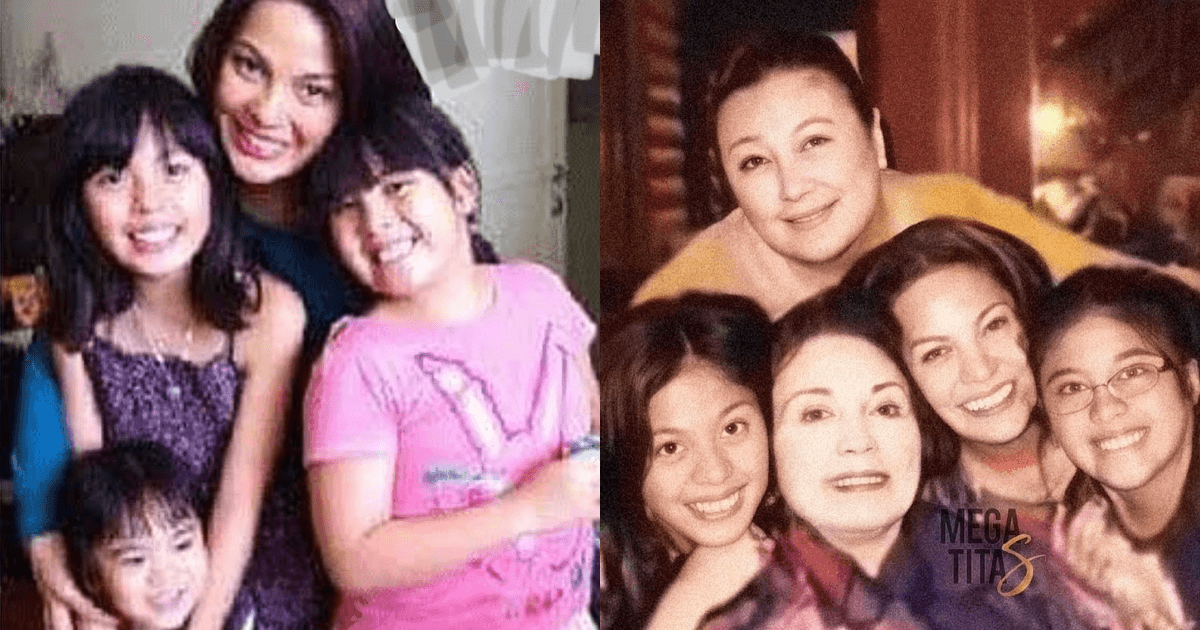 Sharon Cuneta shares throwback photo of children and mother: 'I miss ...