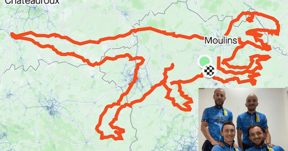 Guinness World Records names largest GPS drawing via bicycle: a ...