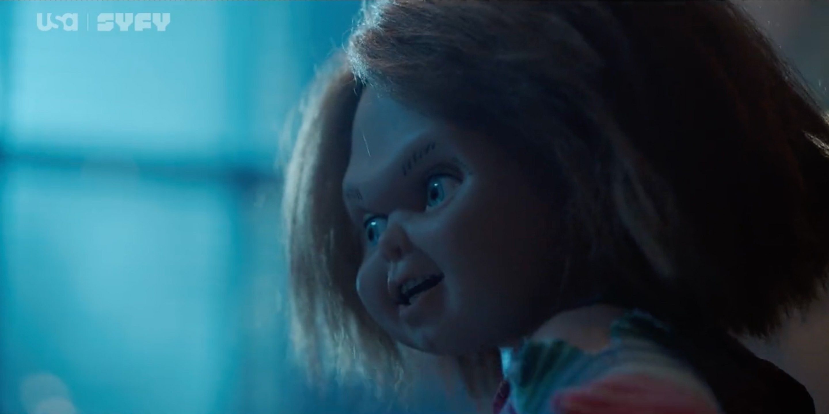 Killer doll Chucky is back for more scares in the trailer of his TV ...