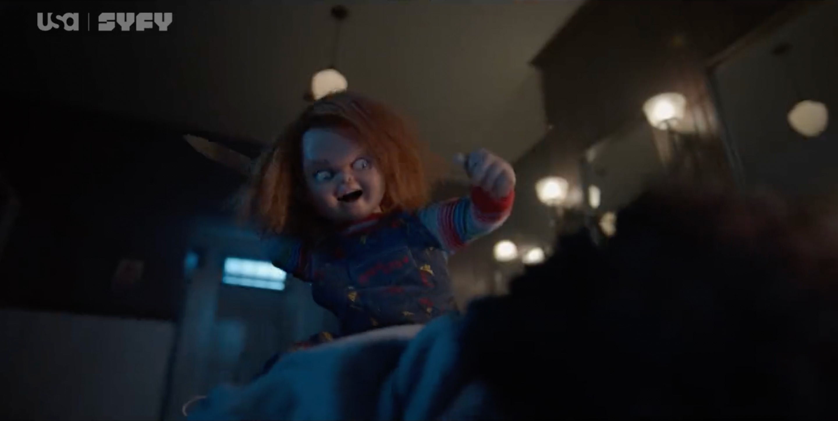 Killer doll Chucky is back for more scares in the trailer of his TV ...