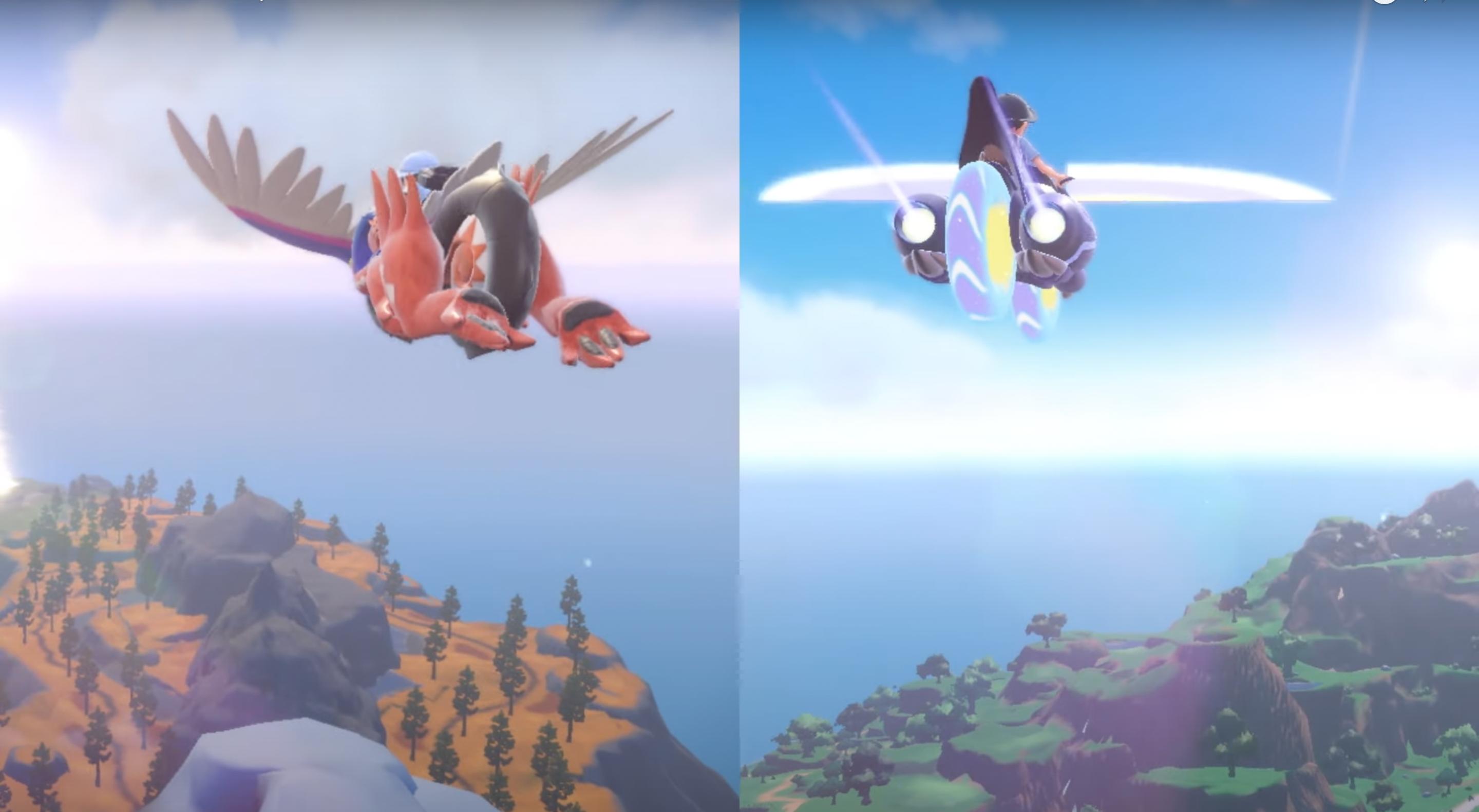 New Pokémon Scarlet and Violet trailer shows off rideable legendary ...