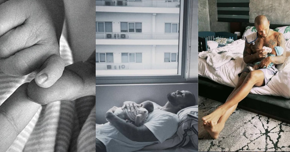 Former beauty queen Sandra Lemonon reveals photos of newborn baby ...