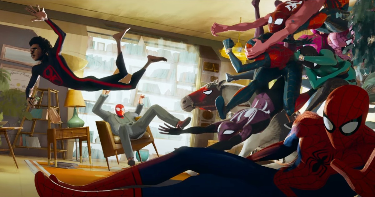WATCH: It's Miles vs. Army of Spider-people in new 'Across the Spider ...