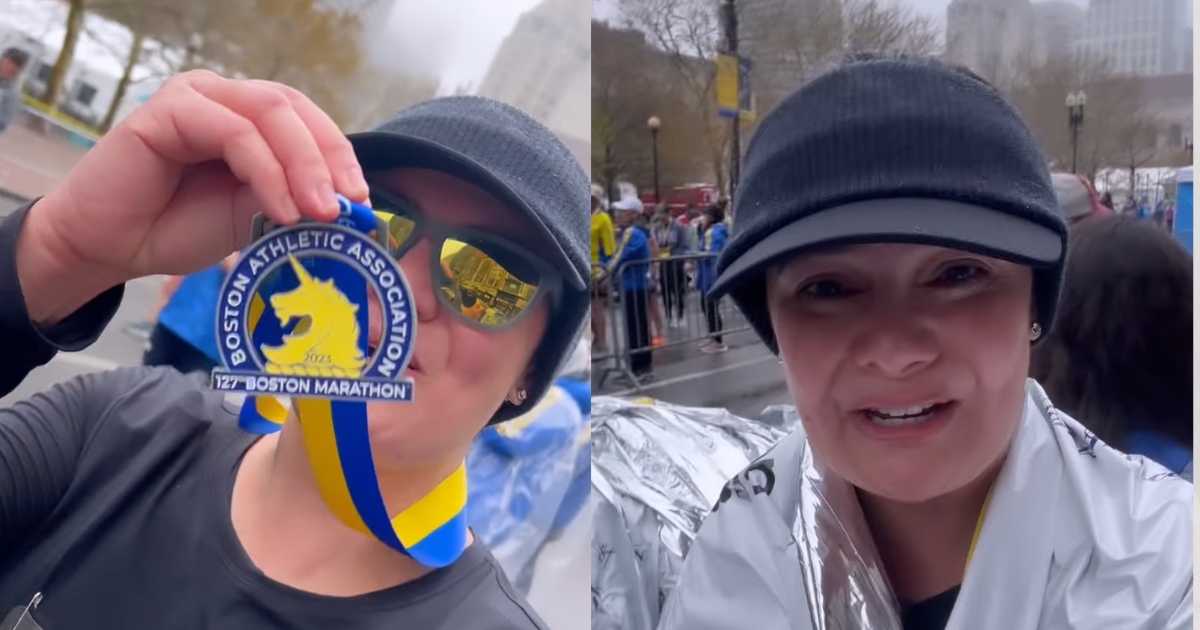 Charlene Gonzalez completes Boston Marathon: 'I was crying non-stop ...