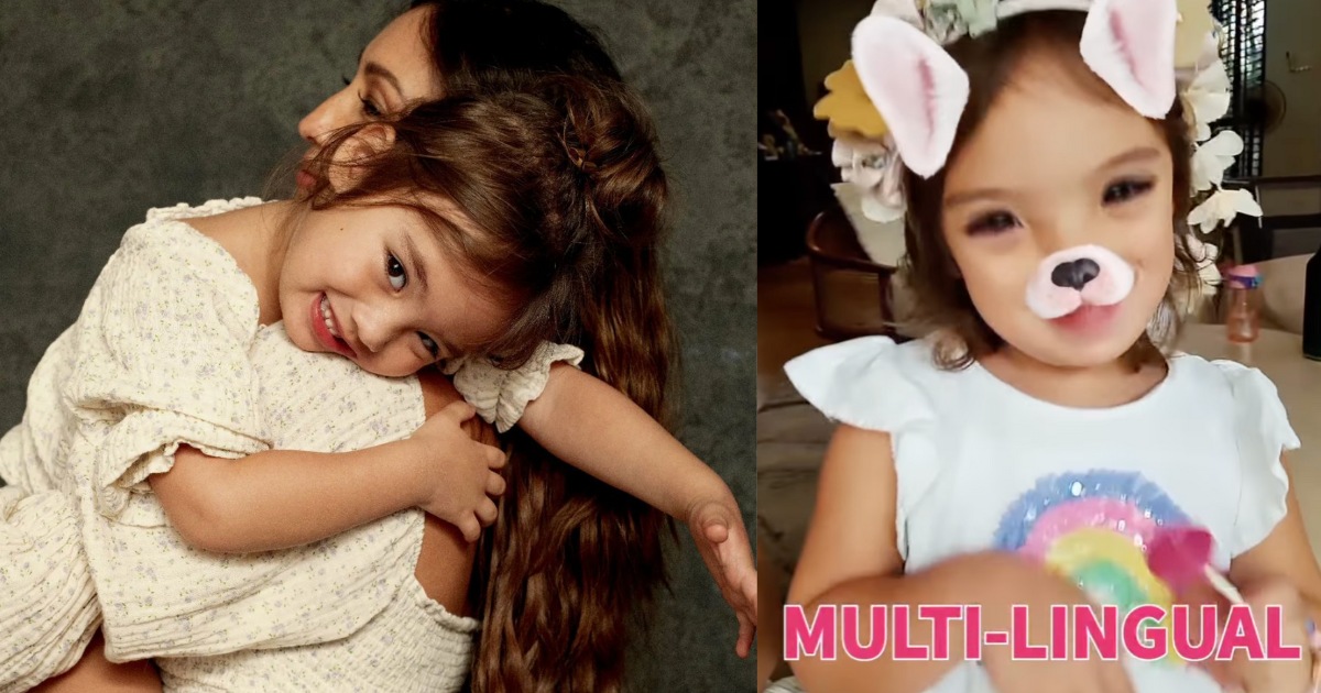 Solenn Heussaff is a proud mom of daughter Tili who speaks 4 languages ...