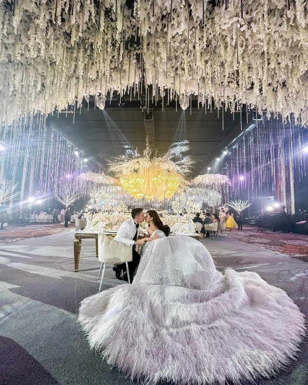 LOOK: The stunning details of Verniece Enciso's wedding with longtime ...
