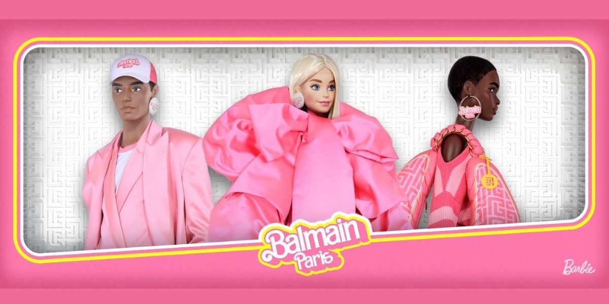 Barbie and Balmain team up for a new collection and NFT series ...