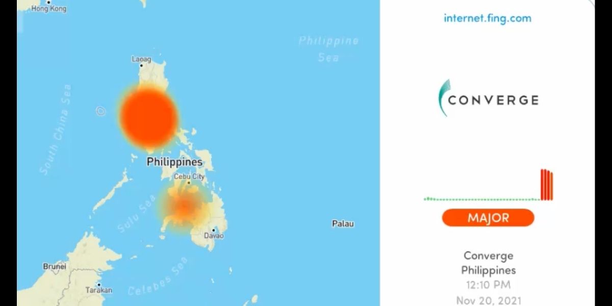 Major outage hits Converge ICT affecting several areas in Luzon ...