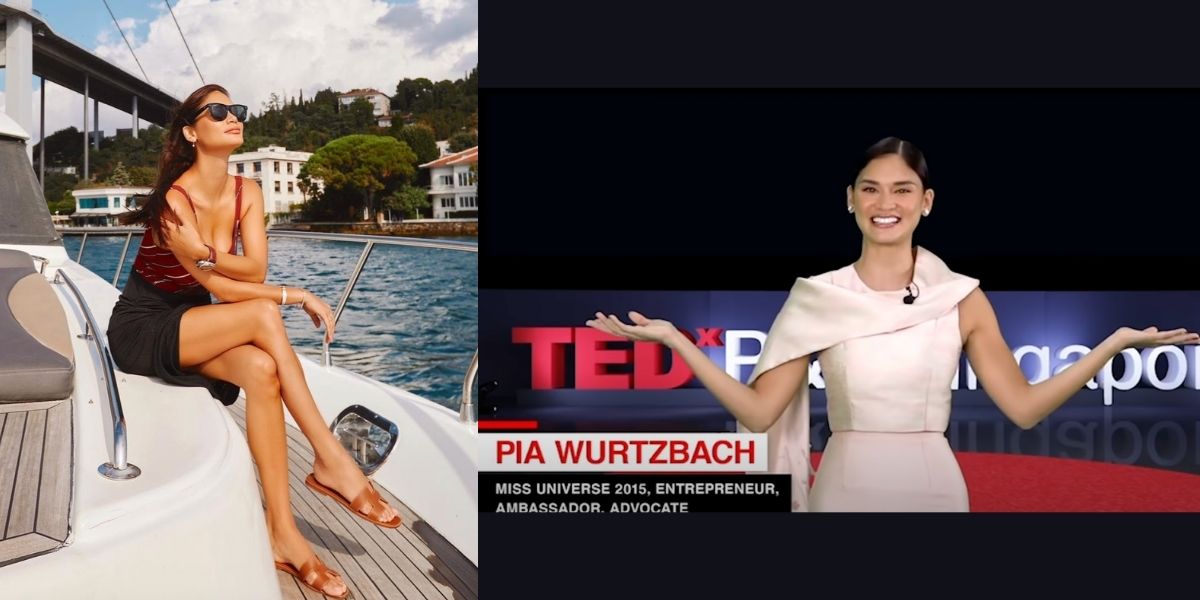 Pia Wurtzbach thanks supporters after her TED Talk about mental health ...
