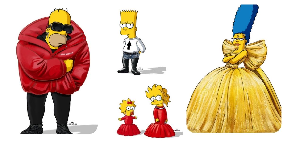 WATCH: The Simpsons in Balenciaga make their runway debut at Paris ...