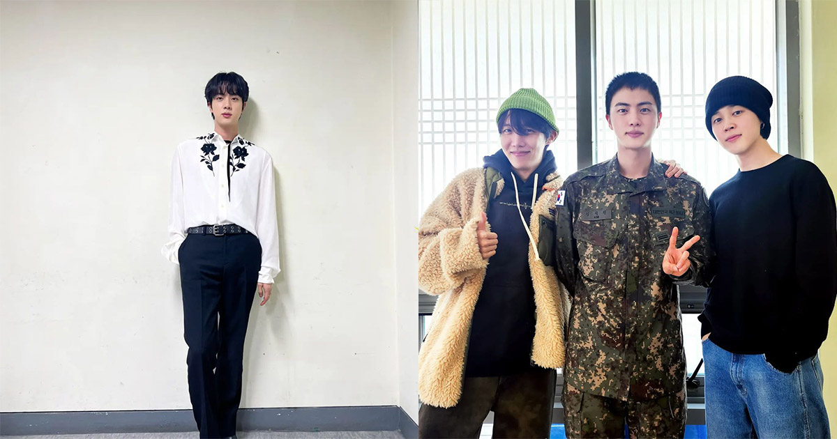 'He's getting healthier': BTS' Jin reaches peak weight during military ...