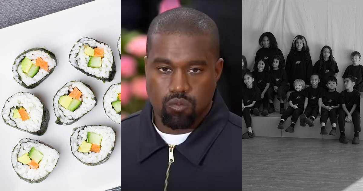 Kanye West's school accused of serving only sushi for lunch • PhilSTAR Life