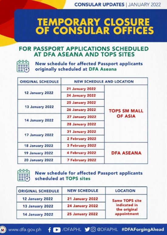 Is your passport expiring soon? DFA to work under skeleton workforce ...