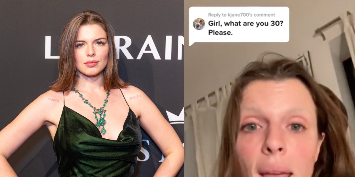 '30 is not old!': Julia Fox gets real about people saying she doesn't ...