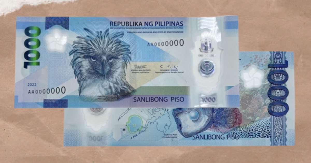 BSP: New P1,000 banknotes with Philippine eagle design not for sale ...