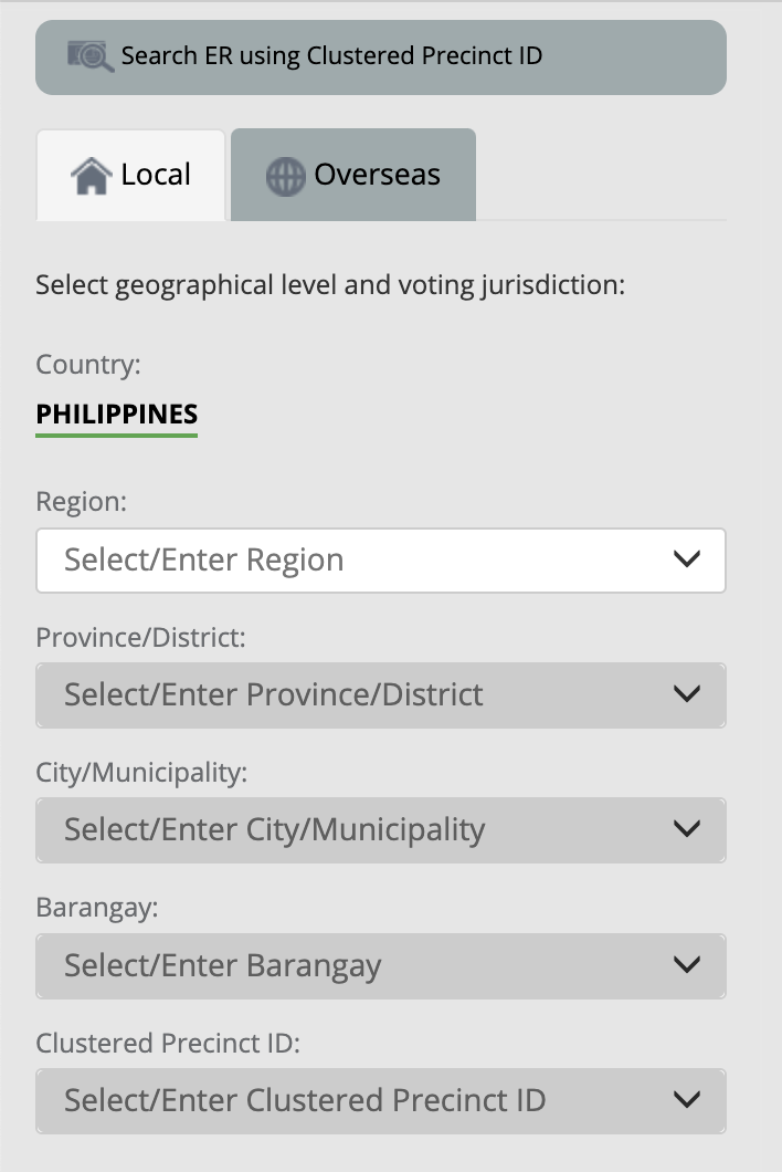 Comelec's vote tracking microsite lets you see how your precinct voted ...