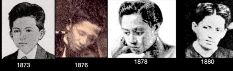 Jose Rizal from 12 to 35: Photos of Rizal ‘from cradle to grave ...