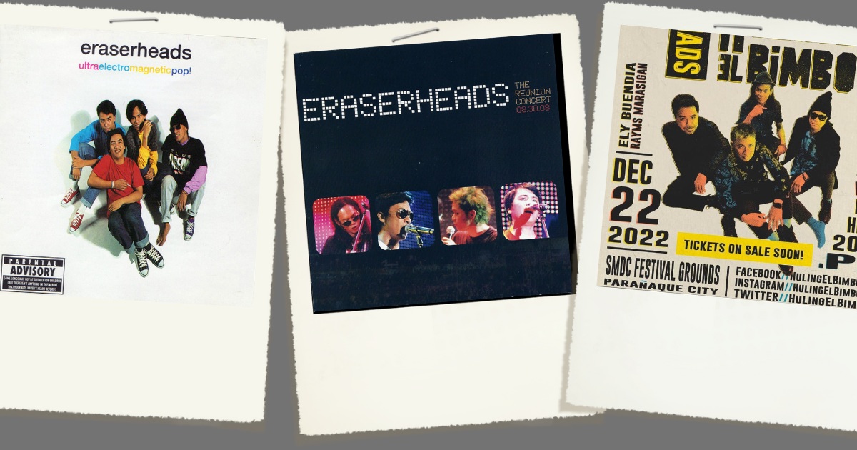 TIMELINE: The psychedelic discography of Eraserheads • PhilSTAR Life