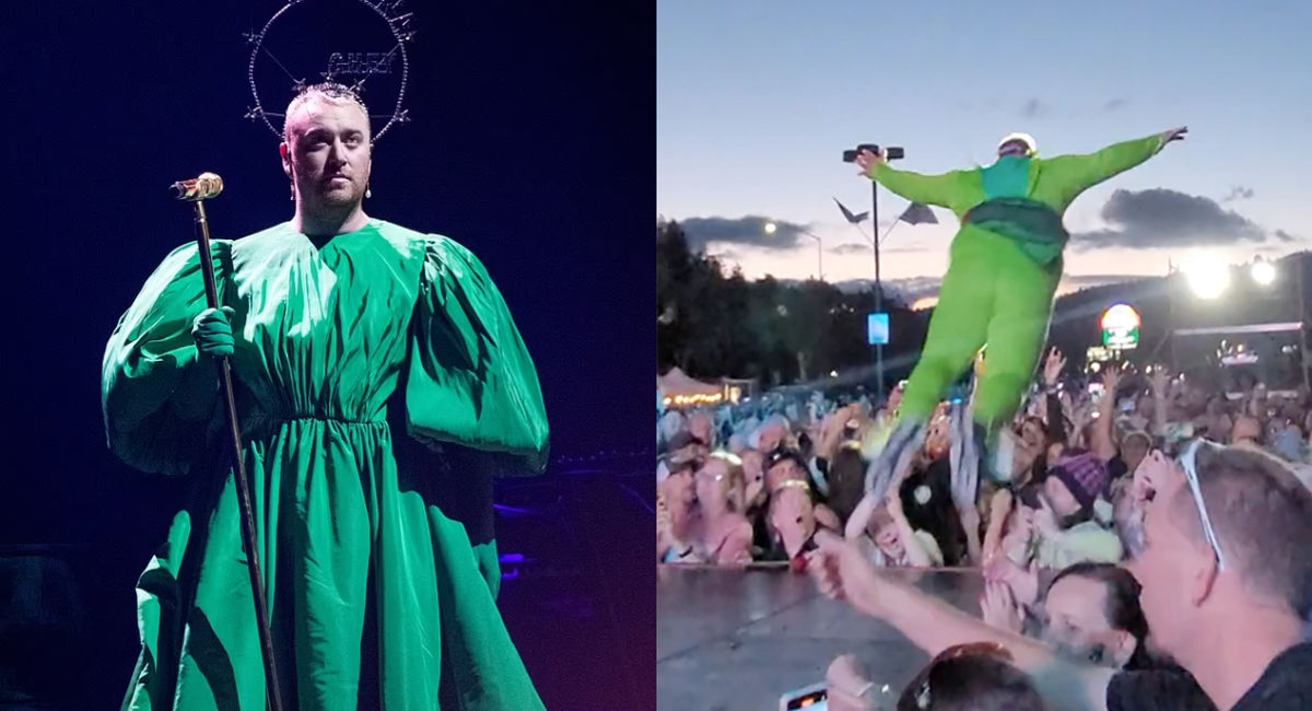Sam Smith trends on the internet after fake stage dive video goes viral ...