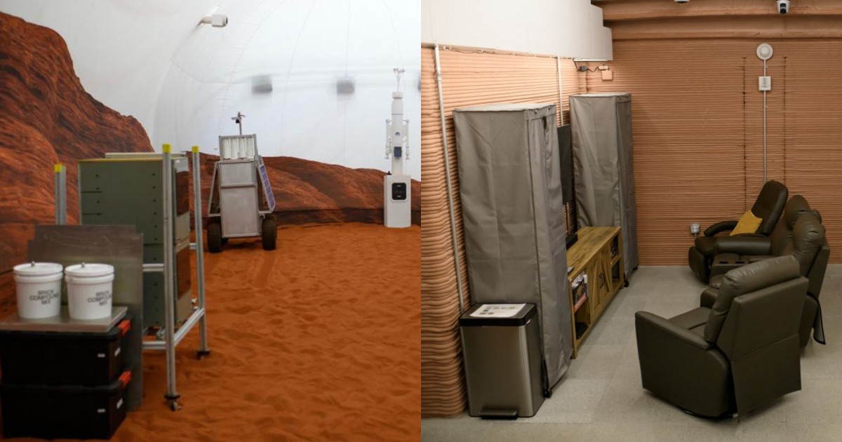 NASA unveils 'Mars' habitat for year-long experiments on Earth ...