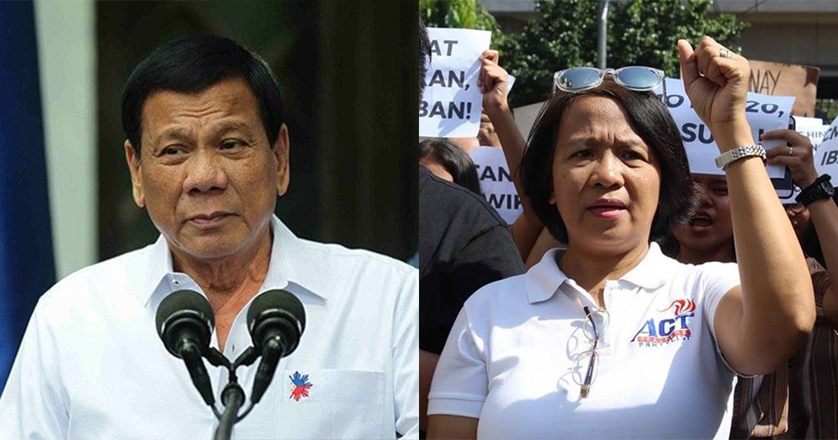 QC prosecutors dismiss Castro's grave threat complaint against Duterte ...