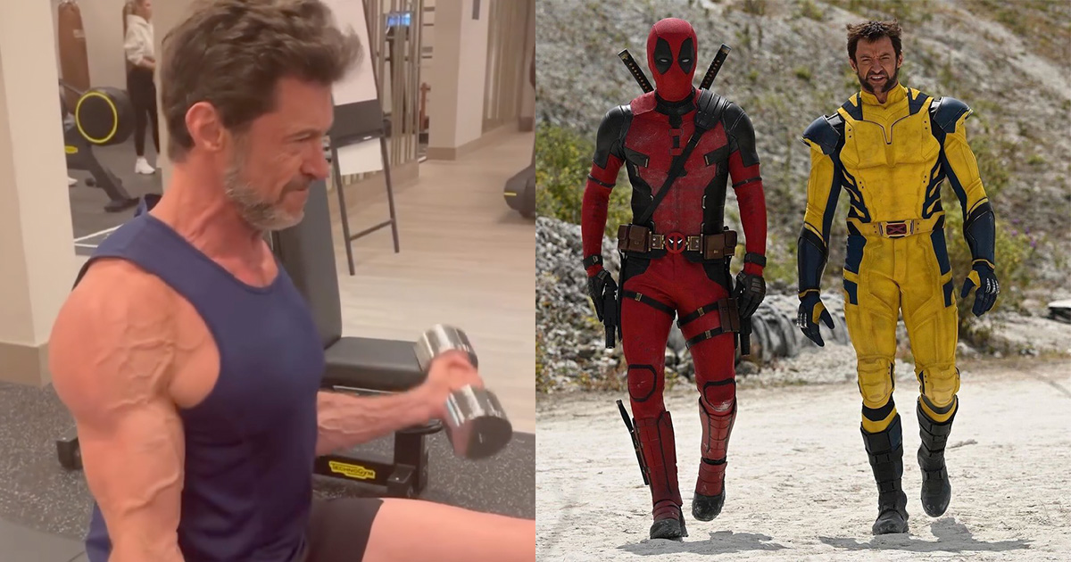 LOOK: Hugh Jackman shows off workout of how he's 'becoming Wolverine ...