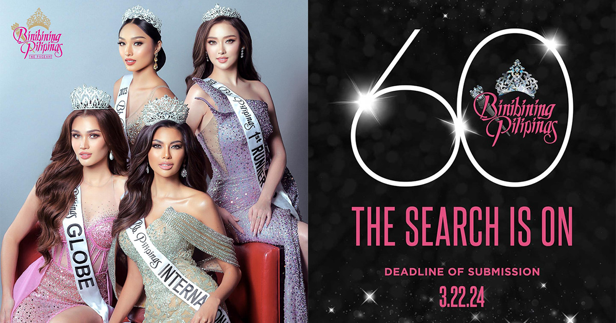 Binibining Pilipinas 2024 pageant is now accepting applications ...