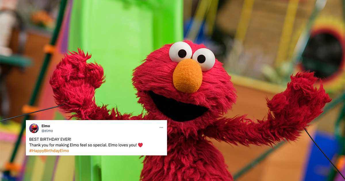 Elmo celebrates birthday after going viral for checking in on the ...
